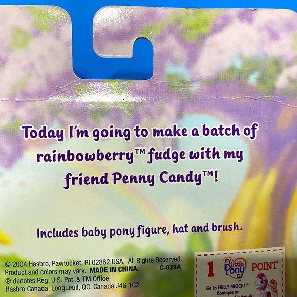 My Little Pony | Toys | My Little Pony G3 Nwt Vtg 204 Baby Butter Drop ...